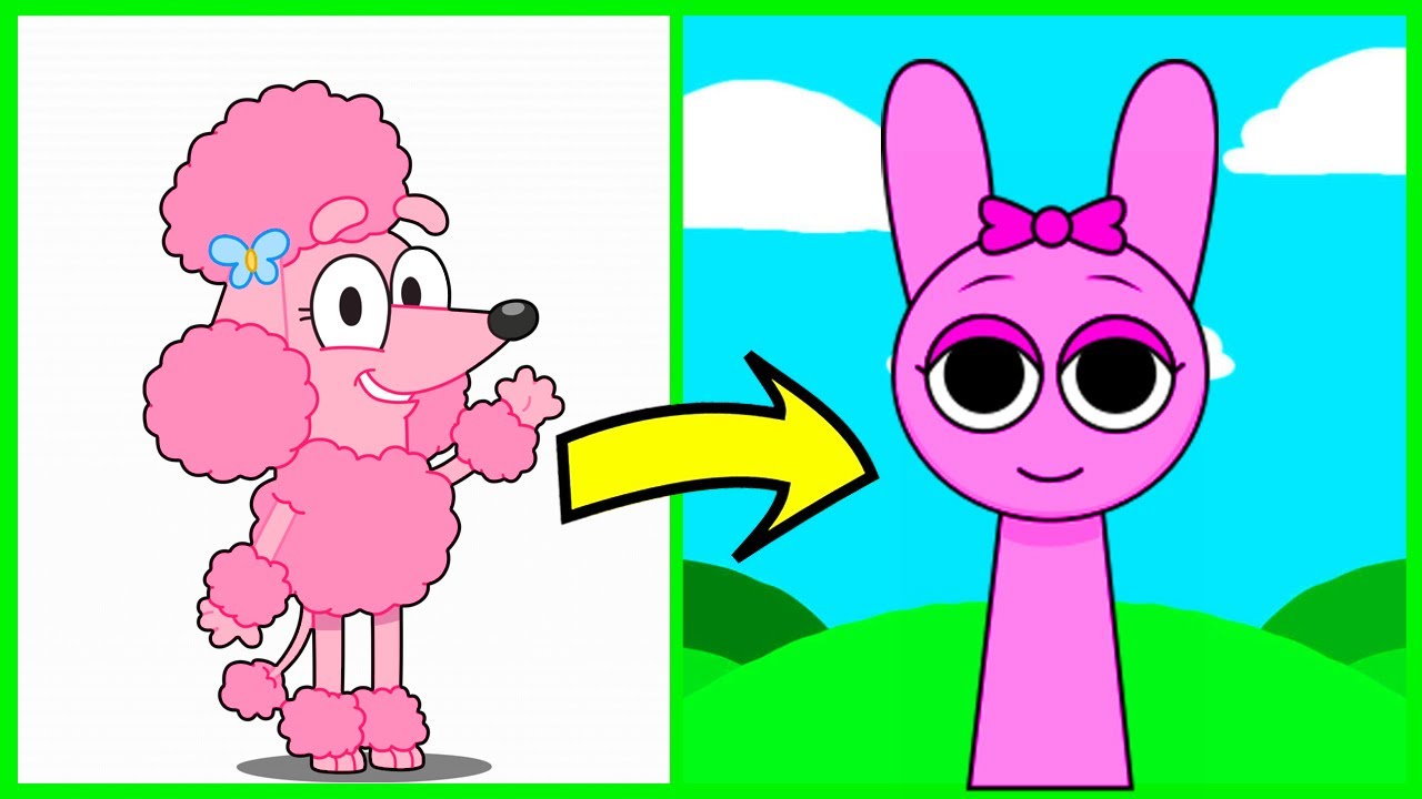 Bluey Characters as INCREDIBOX SPRUNKI! - Bluey Mini Episode - YouTube