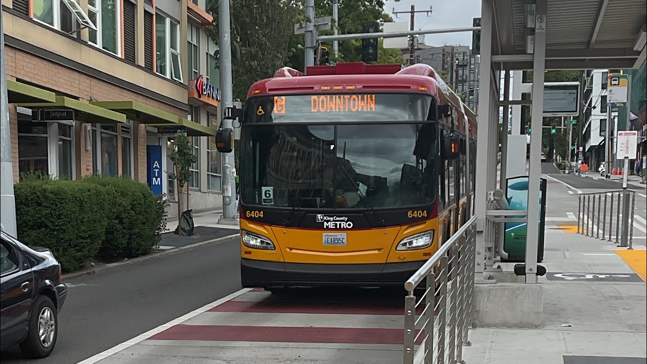 King County Metro Rapidride G to Downtown Seattle - YouTube