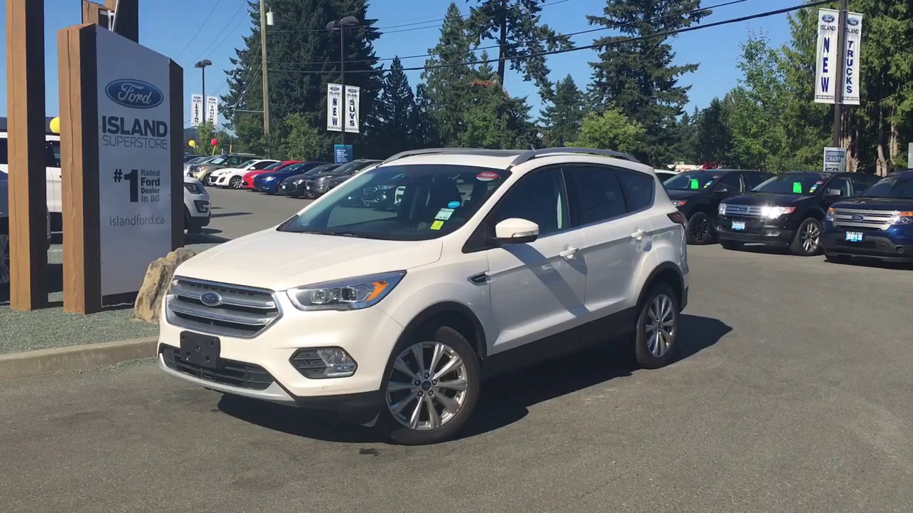 2017 Ford Escape Titanium, Nav, Moonroof, Backup Camera, AWD Review ...