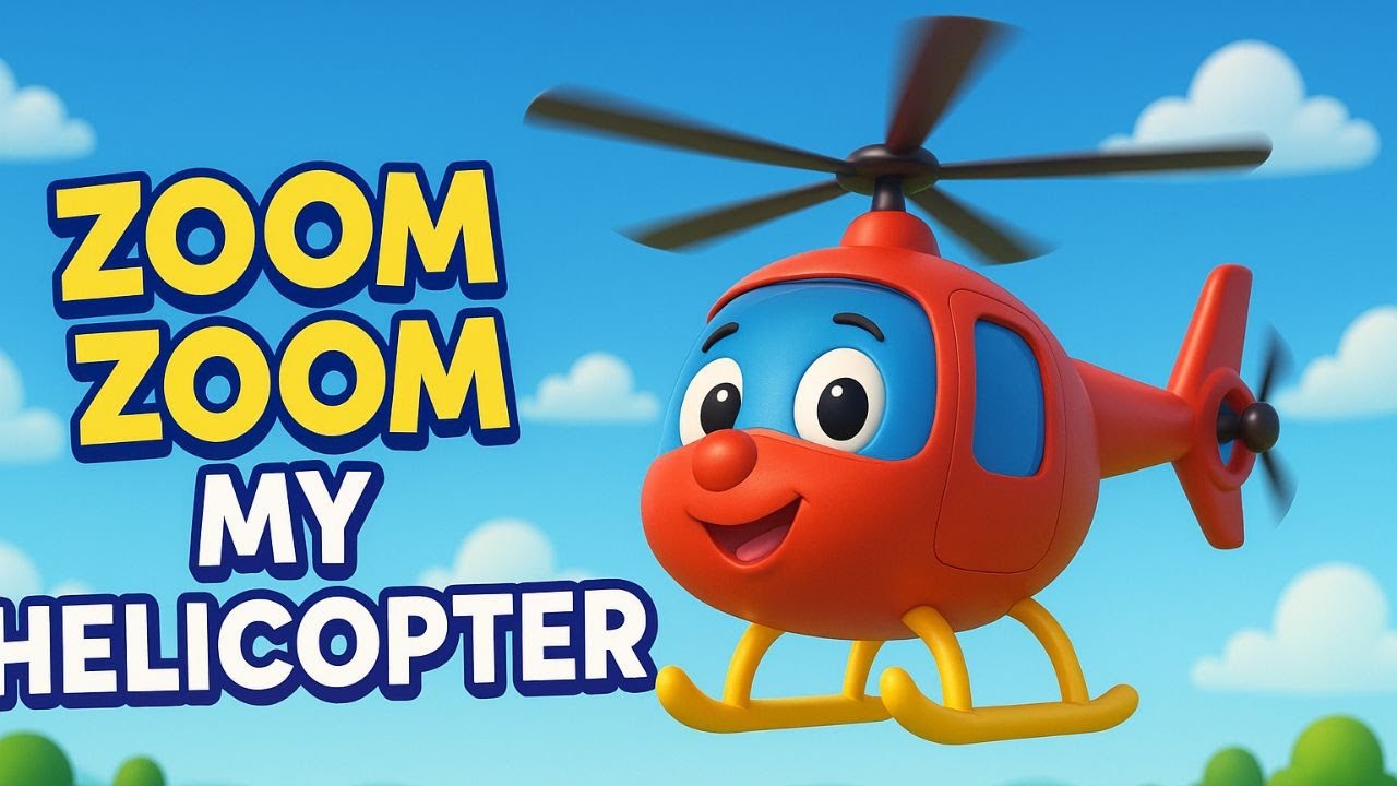 Zoom Zoom My Helicopter | Nursery Rhymes - YouTube