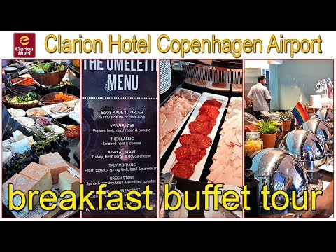 Breakfast buffet Clarion Hotel Copenhagen Airport 4* | Sony camera