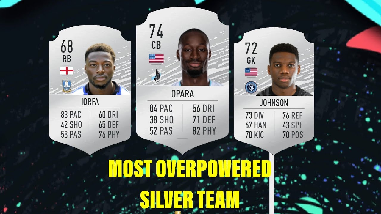 MOST OVERPOWERED SILVER TEAM |fifa 20 - YouTube