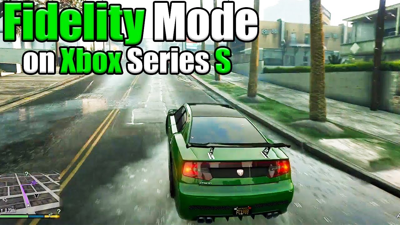Grand Theft Auto V Fidelity Mode on Xbox Series S || Enhanced And ...