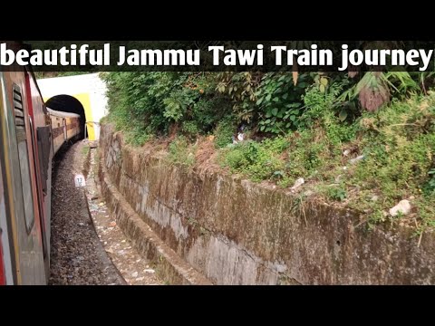 BEAUTIFUL RAIL YATRA !! JAMMU TAWI KARTA RAIL ROUTE. - YouTube