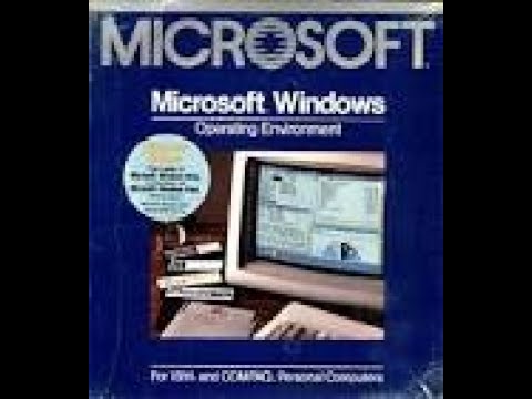 NEW YORK city 1990 8 BIT WITH WINDOWS 1.0 file video Windows XP - YouTube