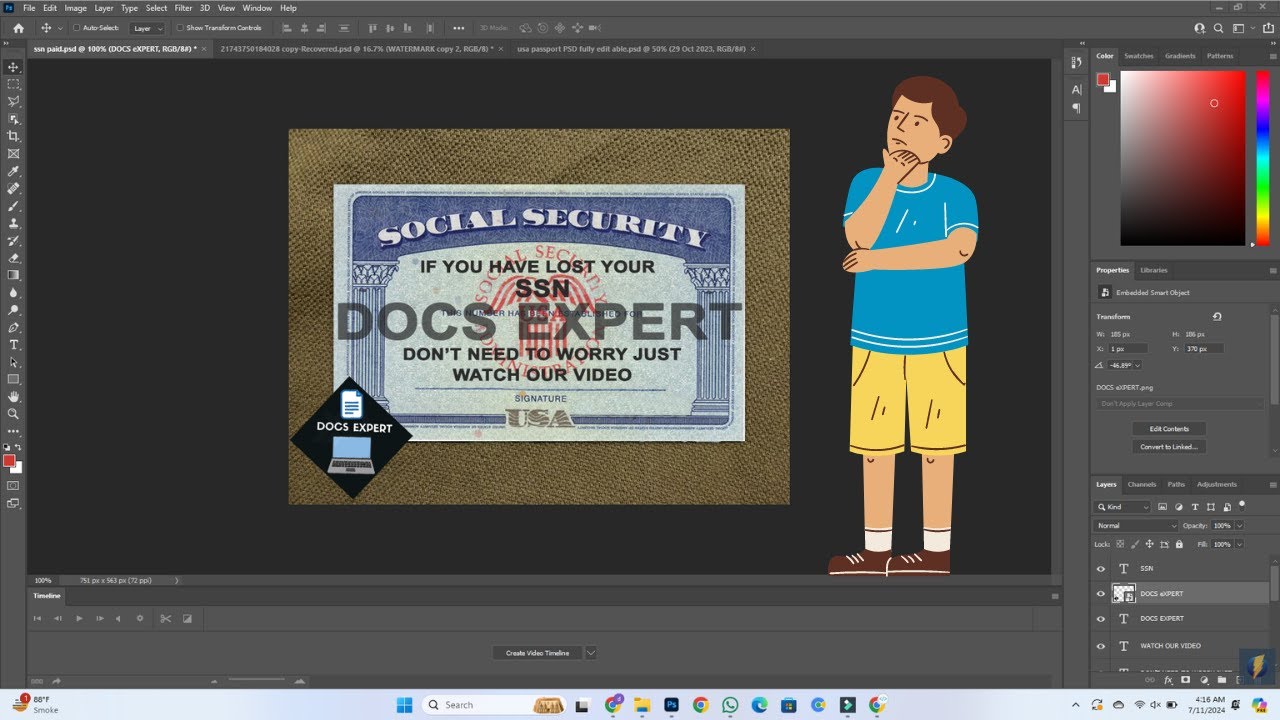 How To Edit SSN (Social Security Number) - YouTube