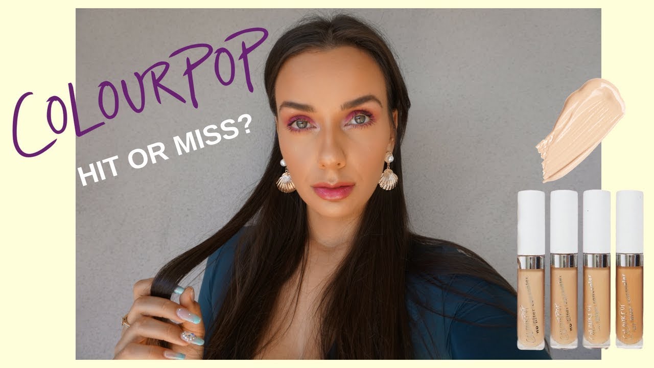 NEW Colourpop No Filter Foundation review + wear test - YouTube