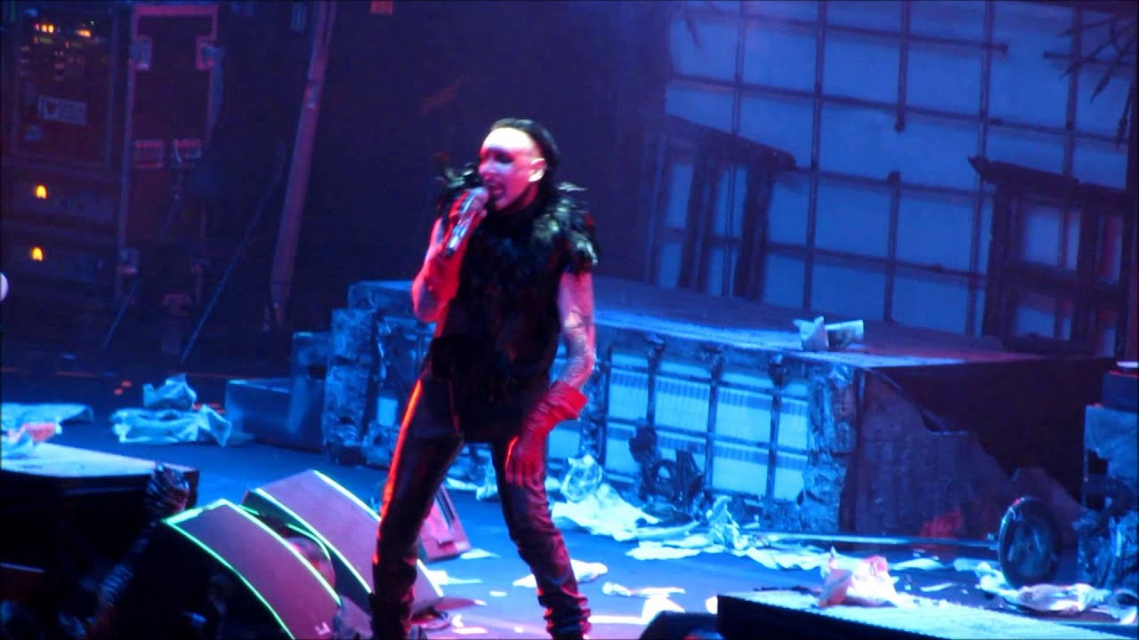 Marilyn Manson - Rock Is Dead - Manchester, England - Nov 27 2012 - YouTube