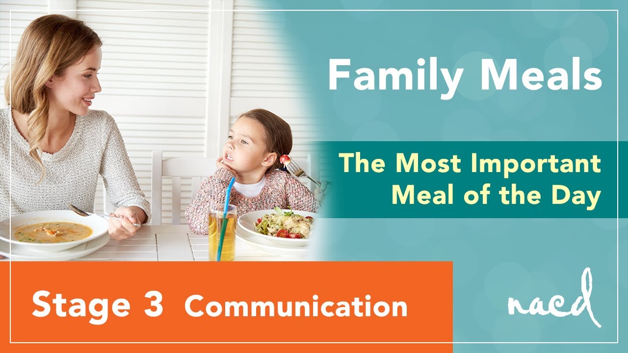 The Most Important Meal of the Day: Stage 3 - Communication - YouTube