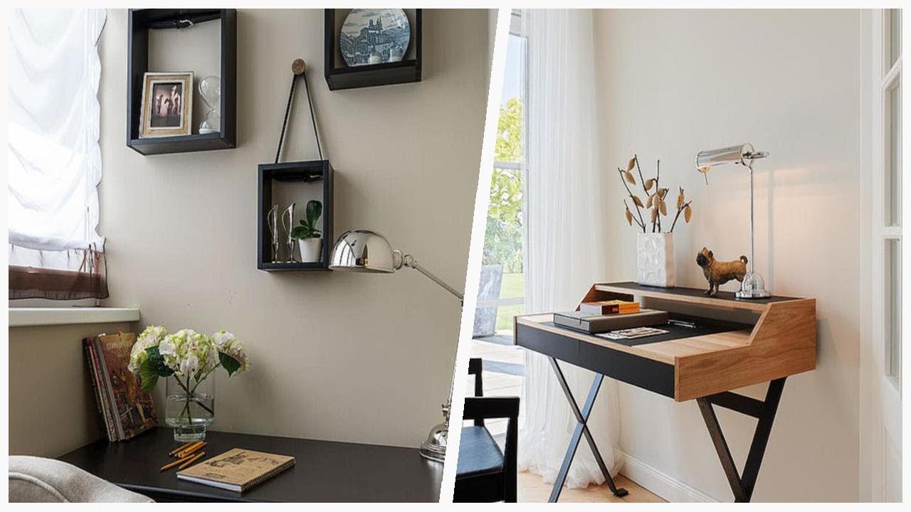 75 Small Home Office With Beige Walls Design Ideas You'll Love 🔴 - YouTube