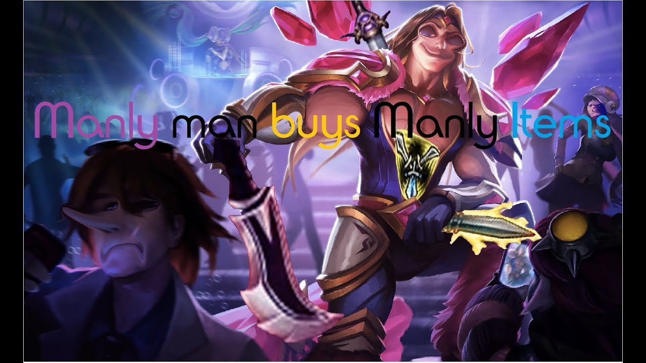 Manly man buys Manly Items - YouTube