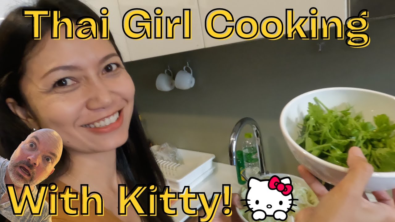 Thai Girl Cooking Thai Food | Pork Balls - YouTube
