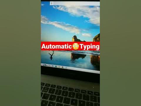 How to type automatically by speaking | Automatic typing in laptop ...