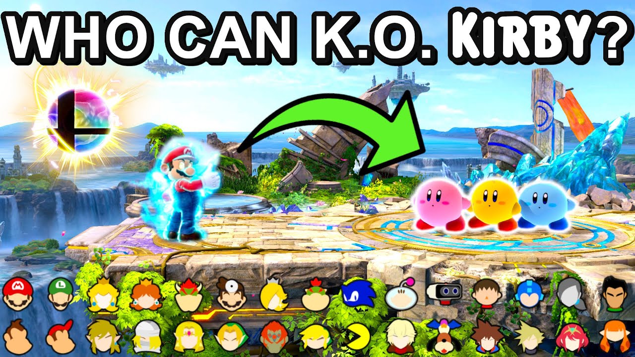 Who Can K.O. THREE Kirby's With A Final Smash ? - Super Smash Bros ...