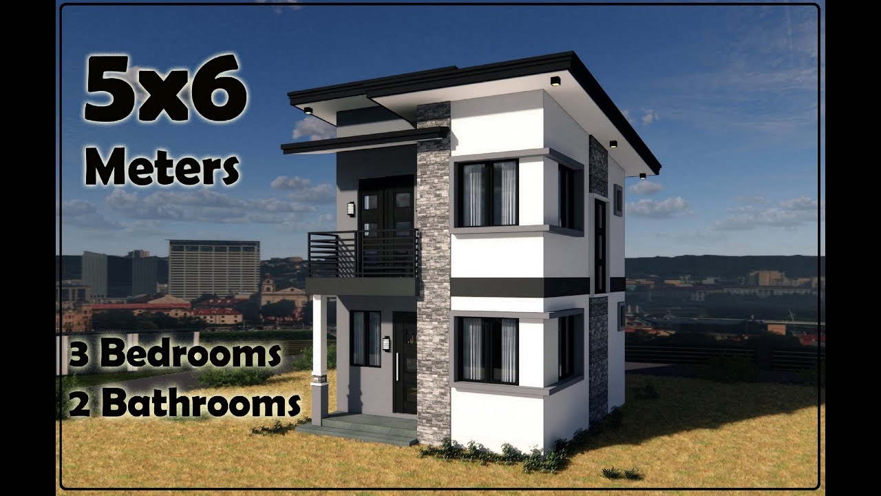 5x6 Meters 2 STOREY HOUSE DESIGN YouTube 5x6 Meters 2 STOREY HOUSE DESIGN YouTube
