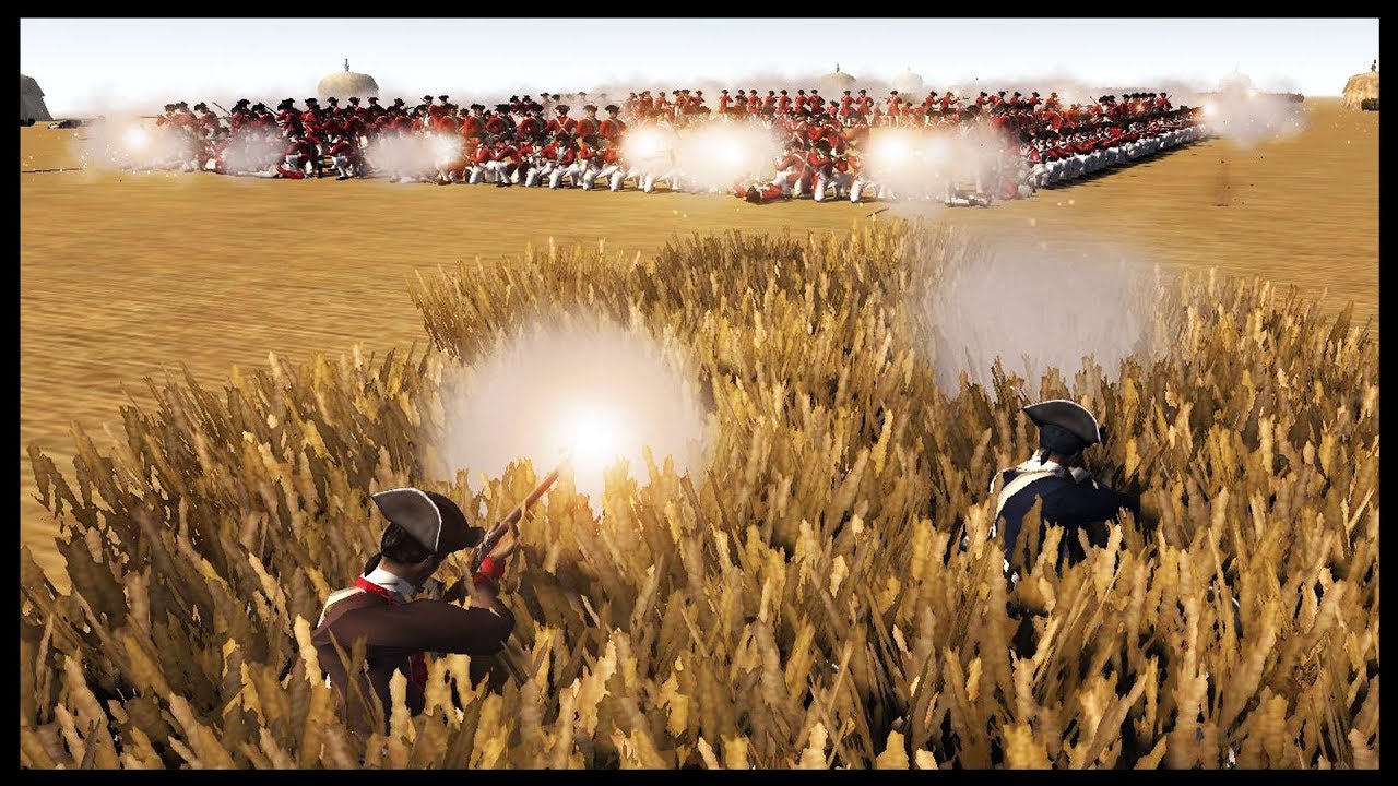 BRITISH SQUARE FORMATION ~ Surrounded by Minutemen - Men of War: BITFA ...