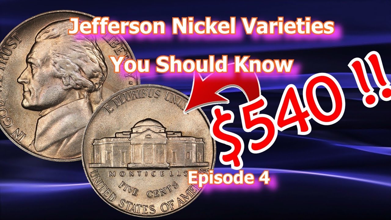 Jefferson Nickel Varieties You Should Know Ep.4 - 1938, 1969, 1940 ...
