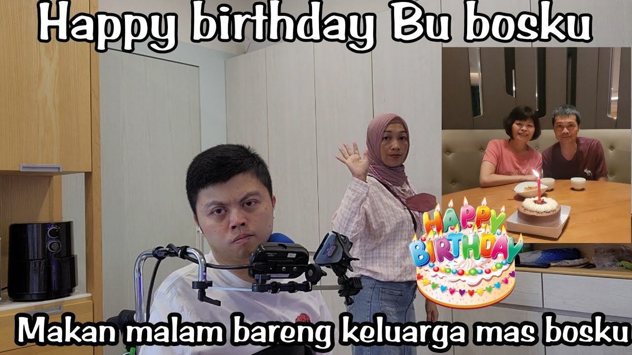 Happy birthday Bu Bosku⁉️Makan Bareng Keluarga Mas Bos - YouTube