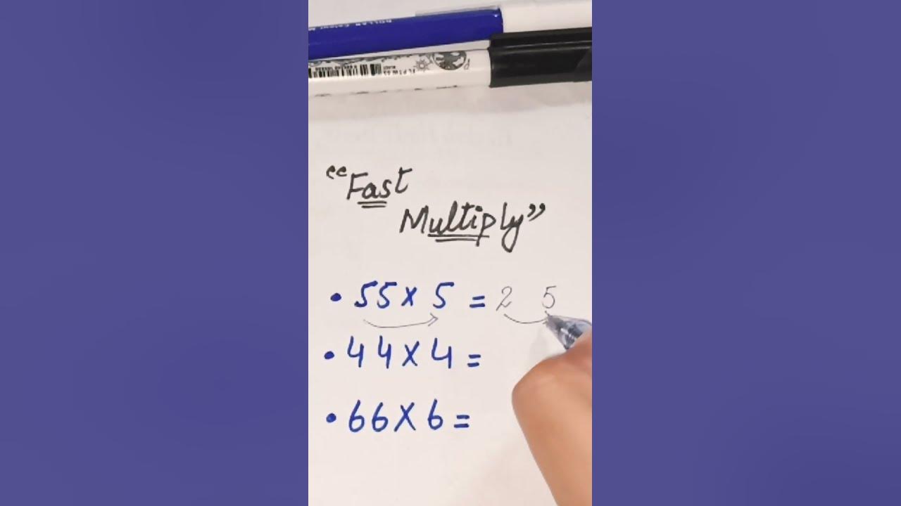 Fast Multiply Trick l Math Viral Trick l #viral#video - YouTube Fast Multiply Trick l Math Viral Trick l #viral#video - YouTube