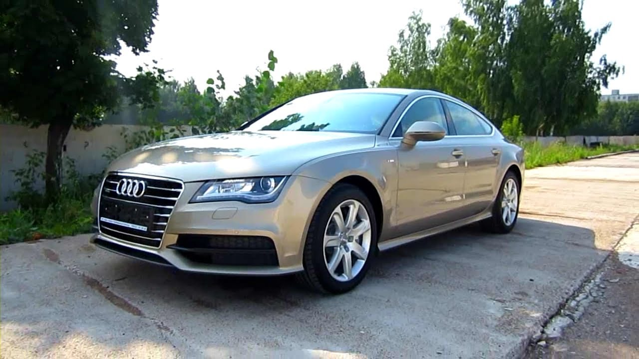 2012 Audi A7. Start Up, Engine, and In Depth Tour. - YouTube