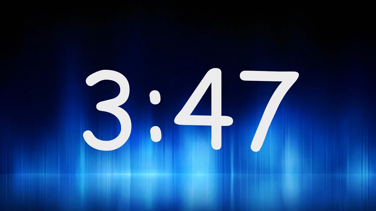 3:47 Minutes Timer / Countdown from 3min 47sec - YouTube