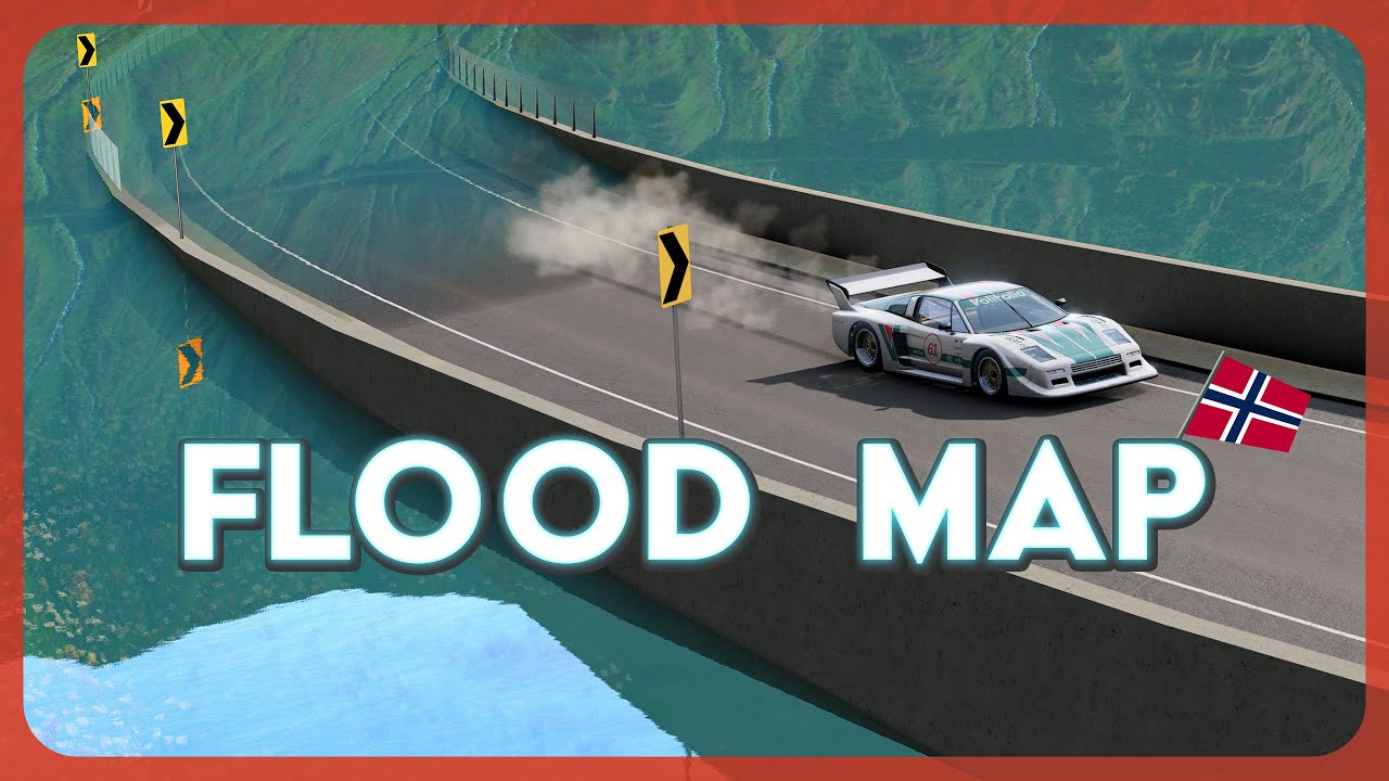 Floodrunner - a Norwegian adventure | Patreon Map Teaser | BeamNG Map ...