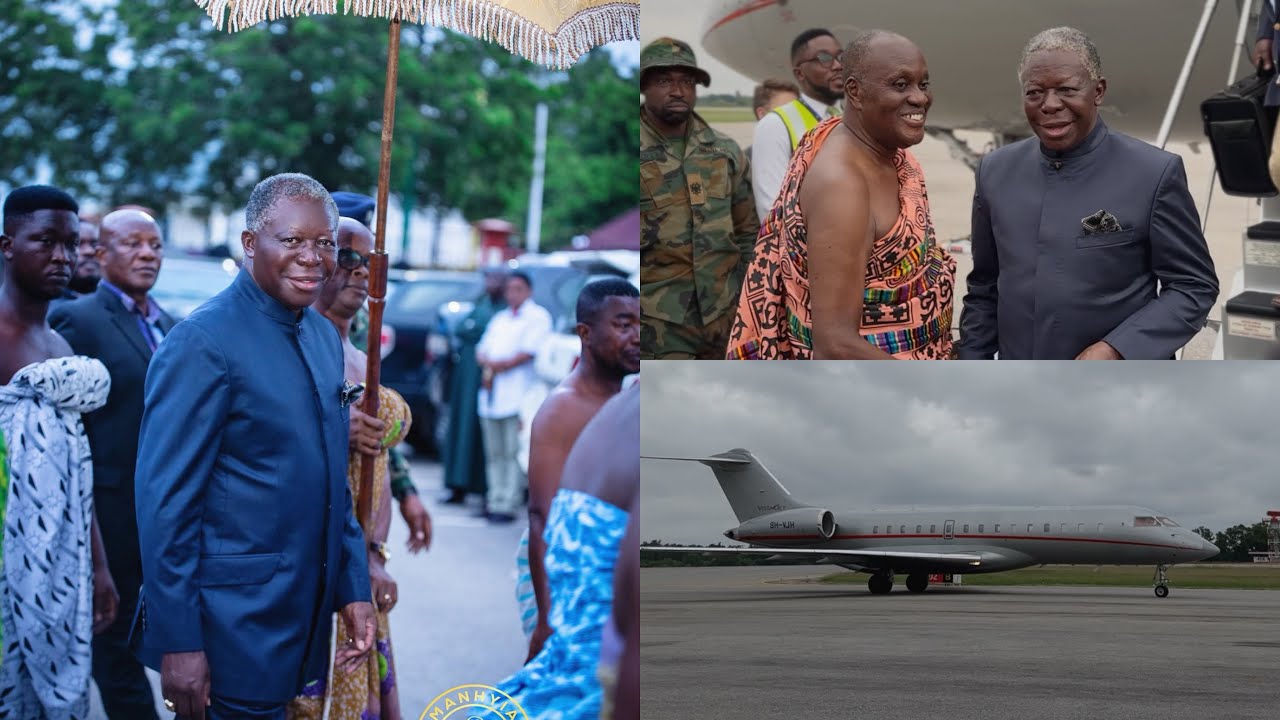 Watch How Asanteman Welcomes The Great King of the Greatest Kingdom In ...
