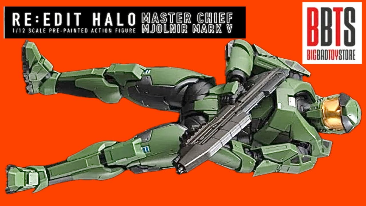 Halo RE:EDIT Master Chief (Mjolnir Mark V) by 1000 Toys BBTS Exclusive ...