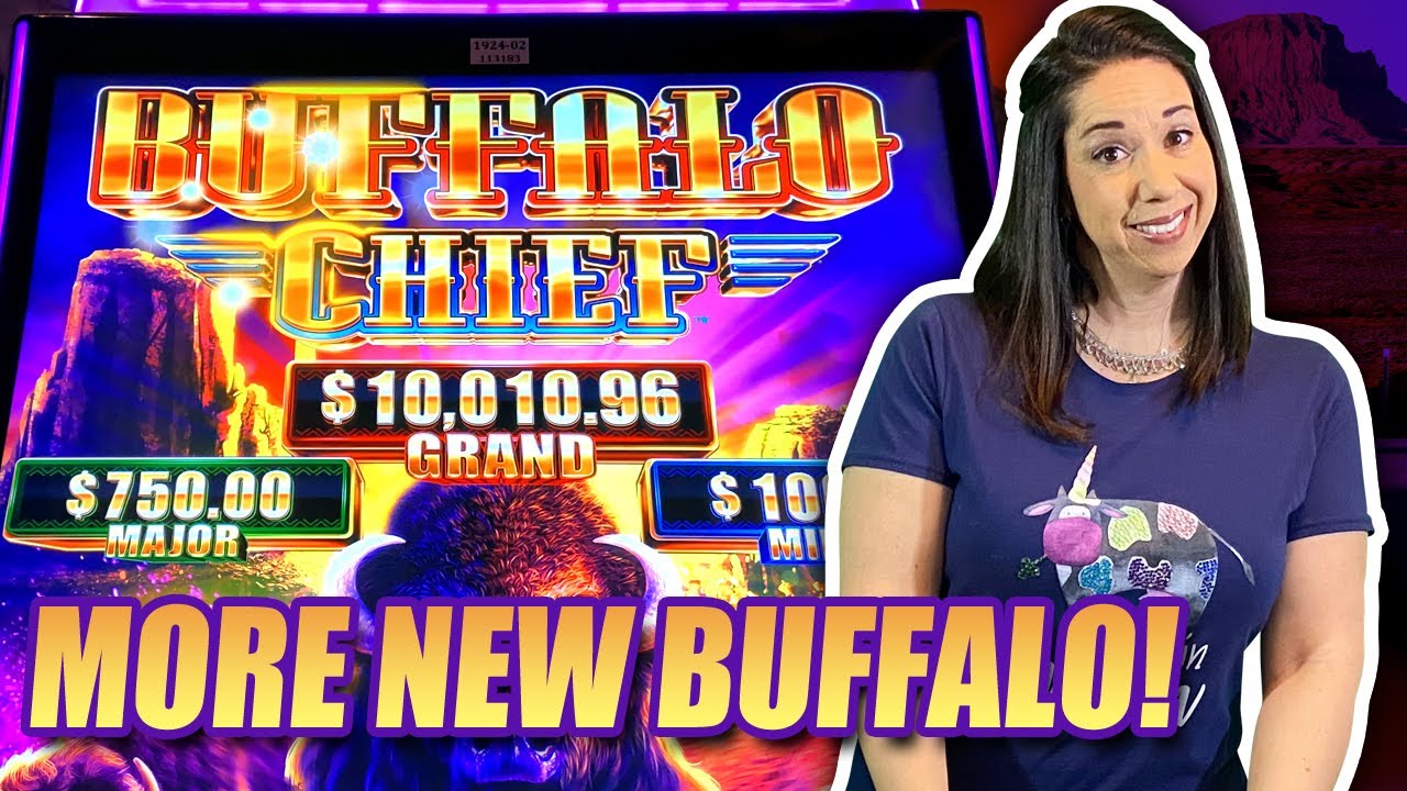 BRAND NEW BUFFALO SLOTS !! BUFFALO CHIEF ! BUFFALO RUSH ! MAX BET BIG ...