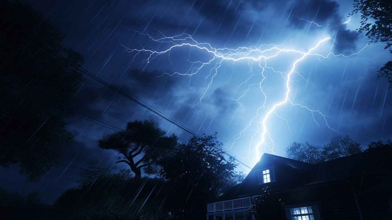 Thunderstorm Sounds at Night | Sleep Instantly with Epic Thunder ...