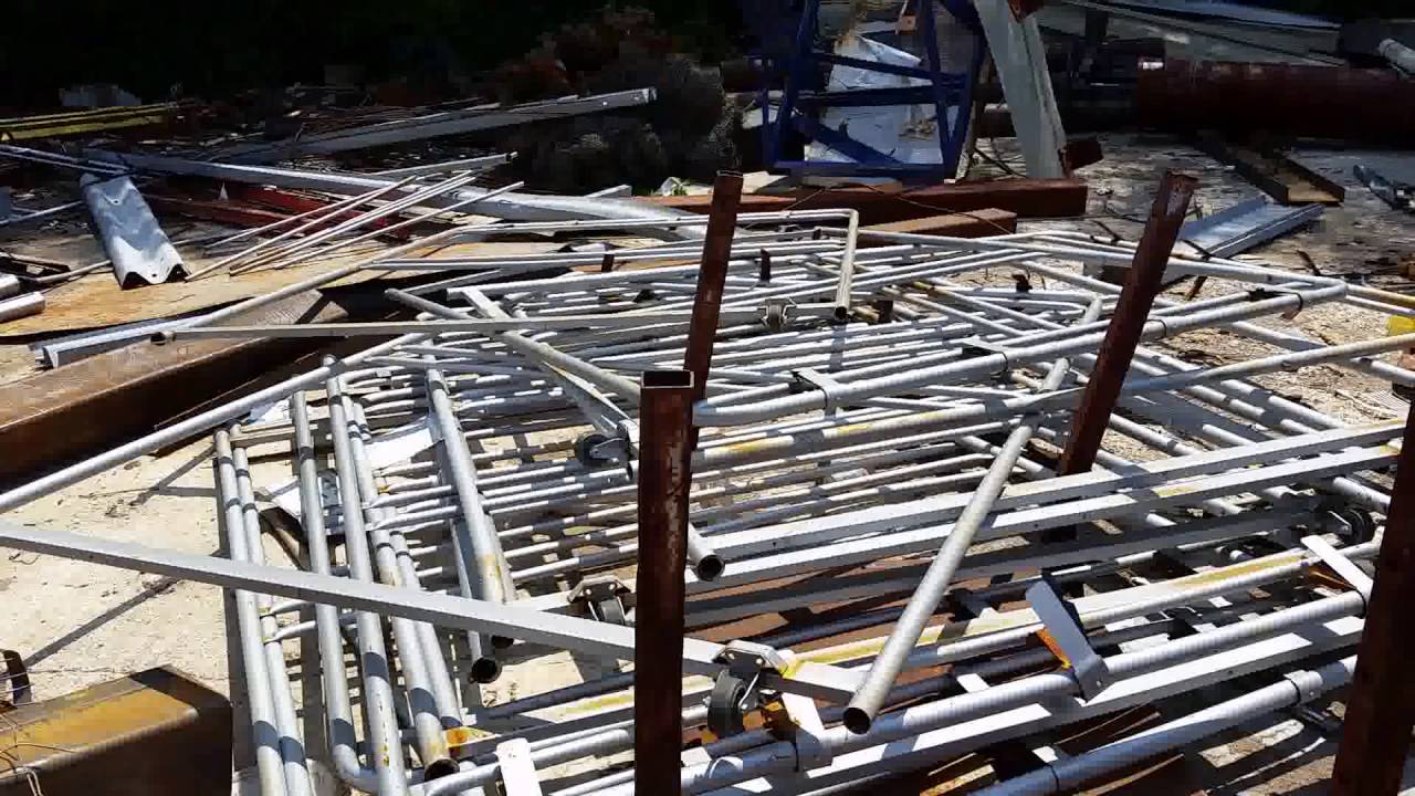 Trip to Scrap Yard This time we dropped off some junk - YouTube