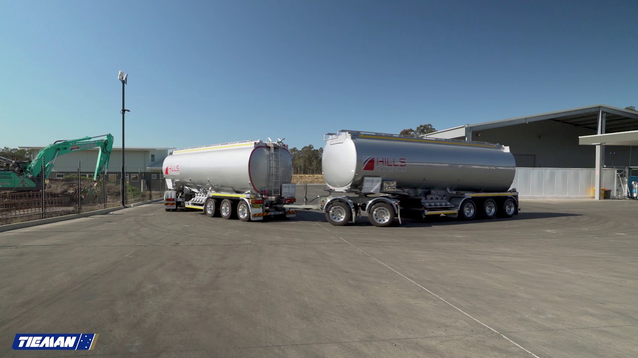 The Tieman 26M PBS 'Fuel Liner' for Hills Tankers - YouTube