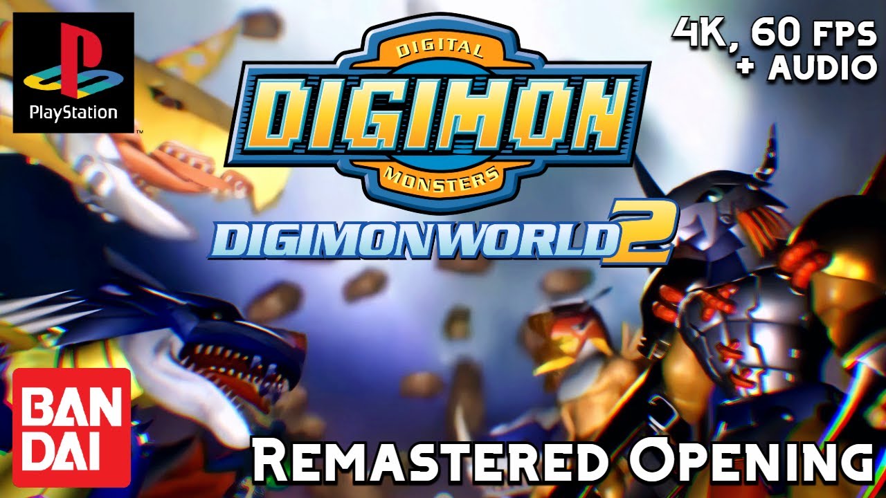 Digimon World 2 OP (Full AV Remaster) - YouTube