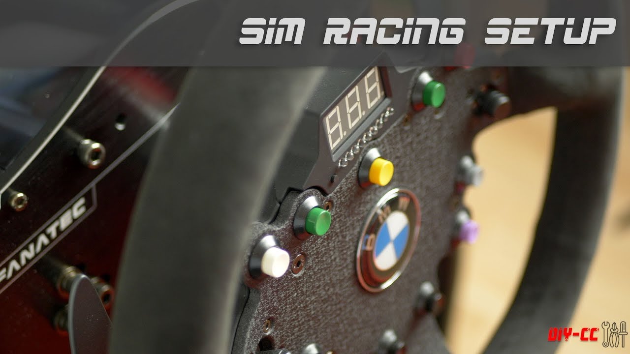 Sim Racing Setup | RSEAT + FANATEC WHEEL BASE v2.5 # SimRacing - YouTube