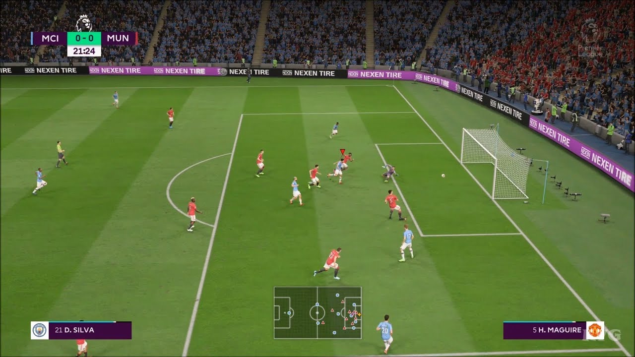 FIFA 20 - Manchester City vs Manchester United - Gameplay (Xbox One X ...