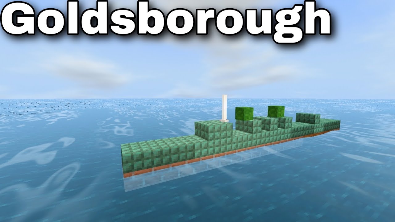 USS Goldsborough (TB-20) (Torpedo Boat) | Minecraft Tutorial | 1:5 ...
