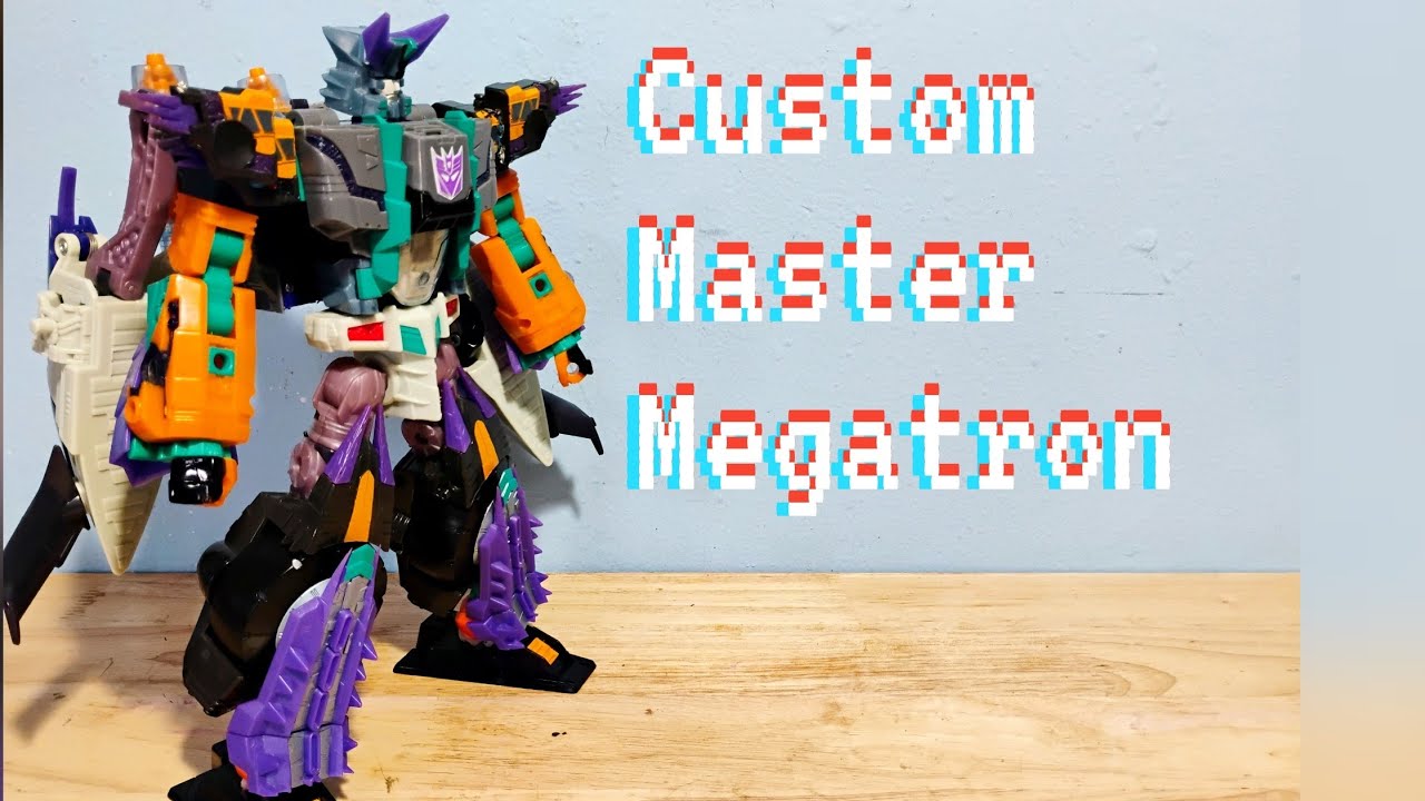 15 Years in the Making | Custom Cybertron Master Megatron - YouTube