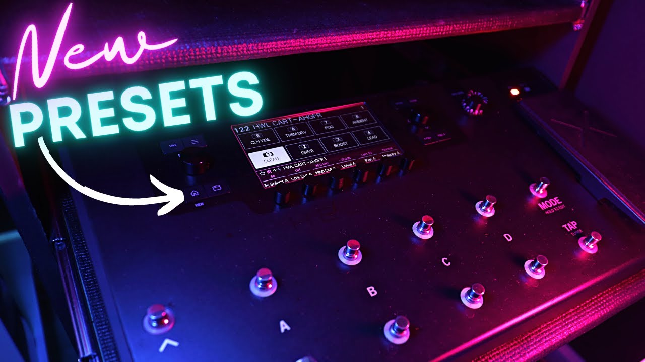 New Line 6 HELIX / HX / XL / POD Go Presets (ESSENTIALS Pack) - YouTube