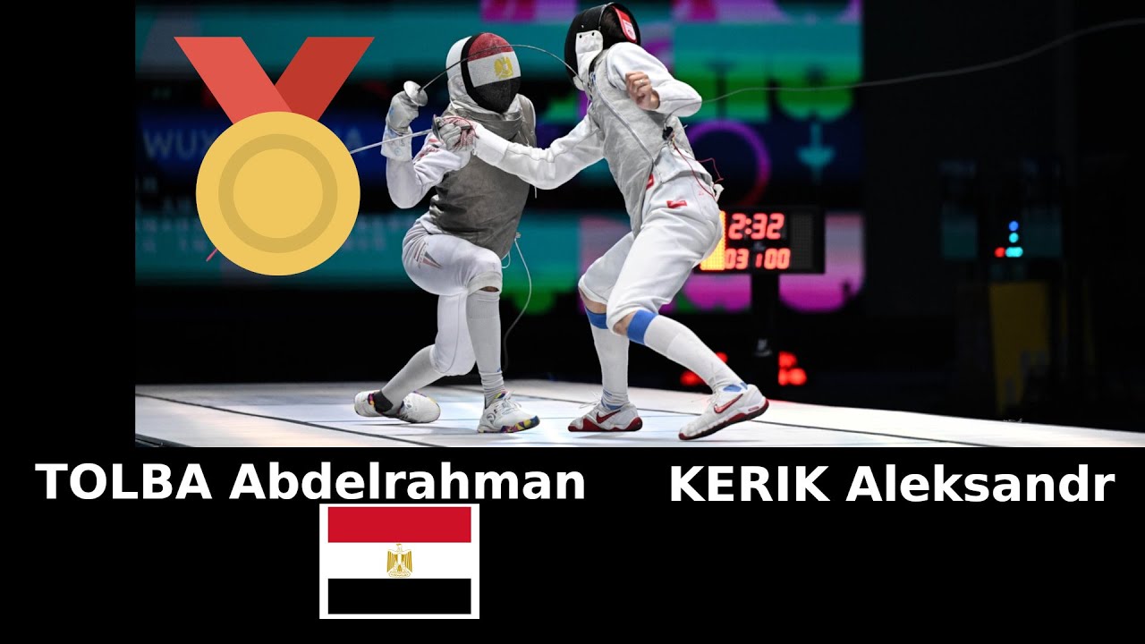 Junior Worlds 2025, Wuxi — Men's Foil — GOLD — TOLBA Abdelrahman vs KERIK Aleksandr - YouTube