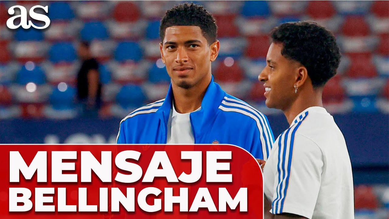 EL MENSAJE DE BELLINGHAM A RODRYGO QUE SE HA HECHO VIRAL EN REDES ...
