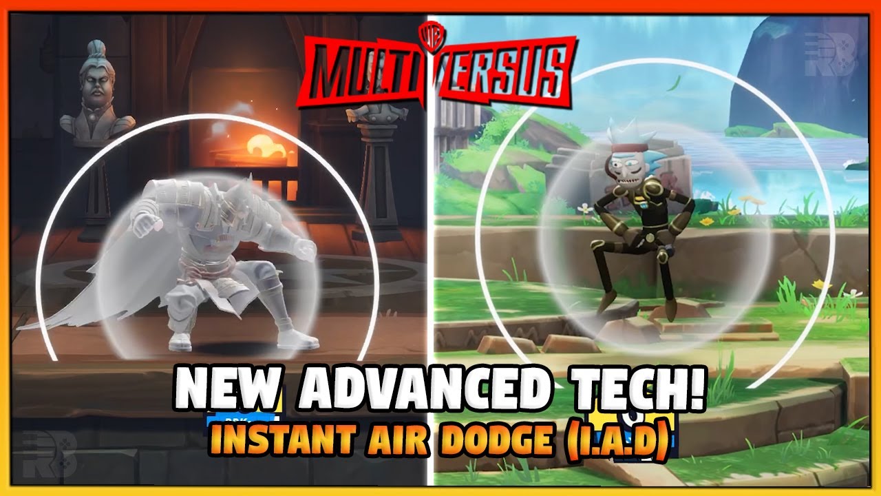 New Secret Tech Guide | Instant Air Dodge (IAD) Movement | MultiVersus 2024 - YouTube