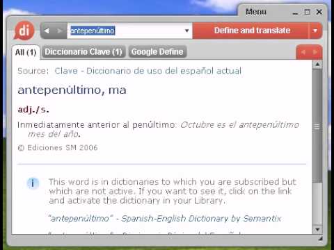 Definición de antepenúltimo - YouTube