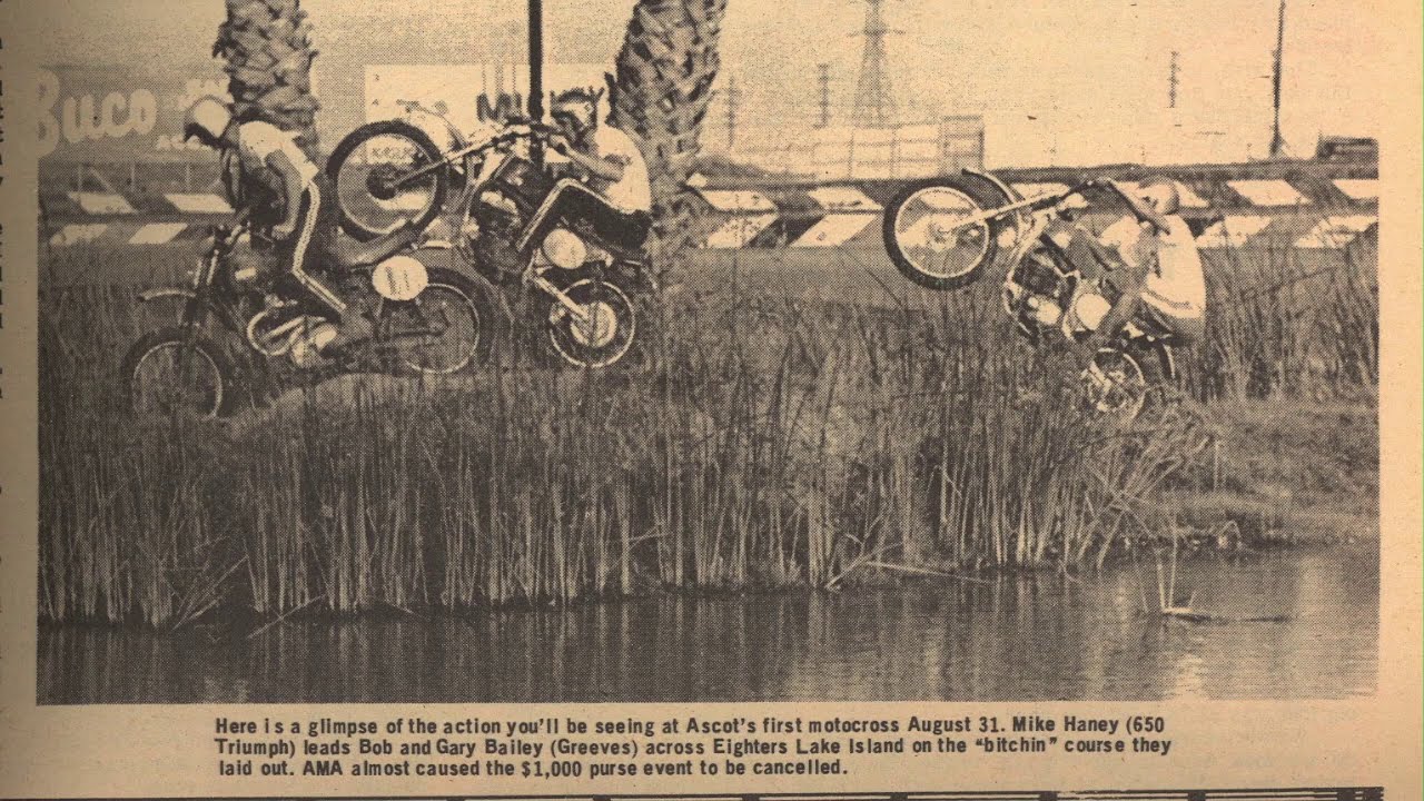 1969 Motocross Ascot Park Gardena Ca. - YouTube