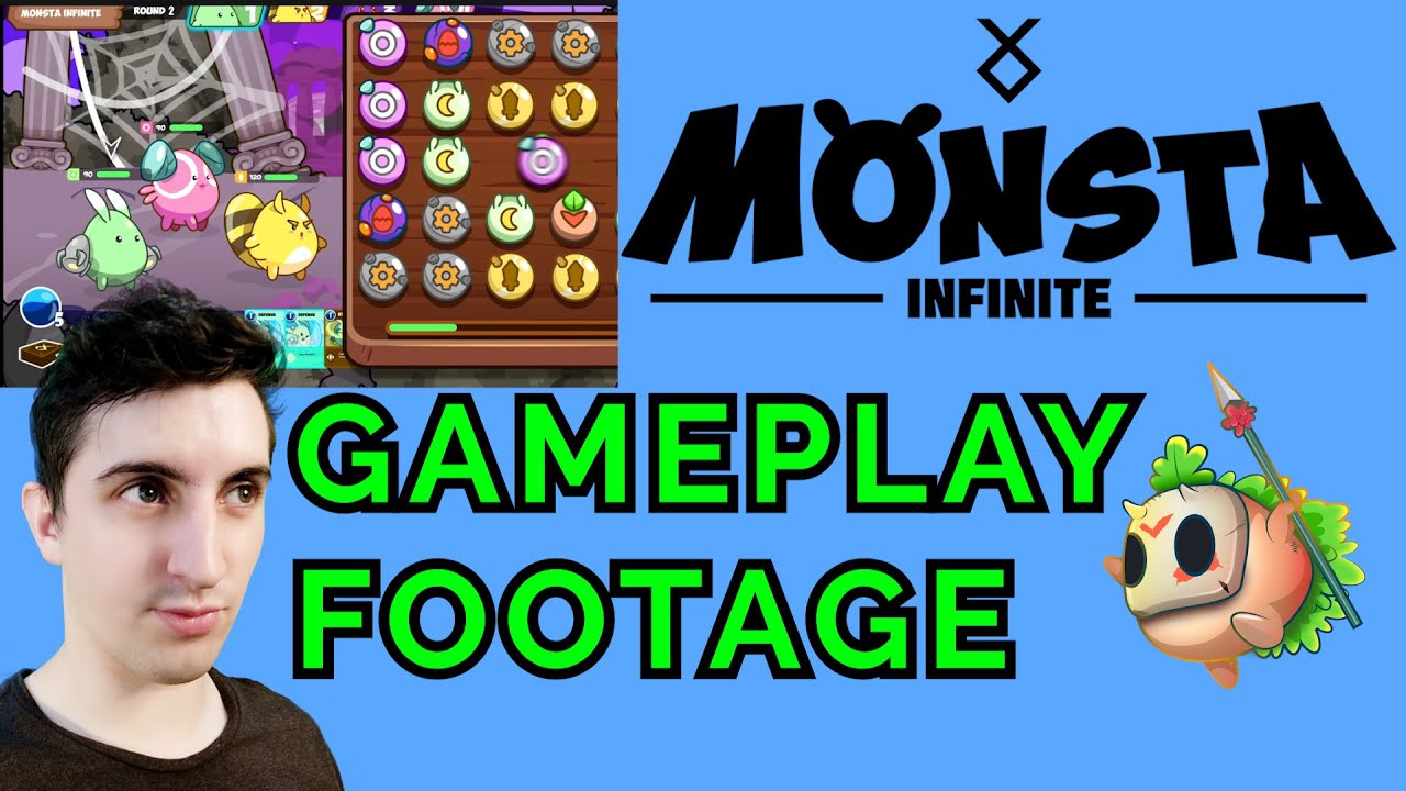 GAMEPLAY FOOTAGE! | MONSTA INFINITE New Play to Earn game - YouTube