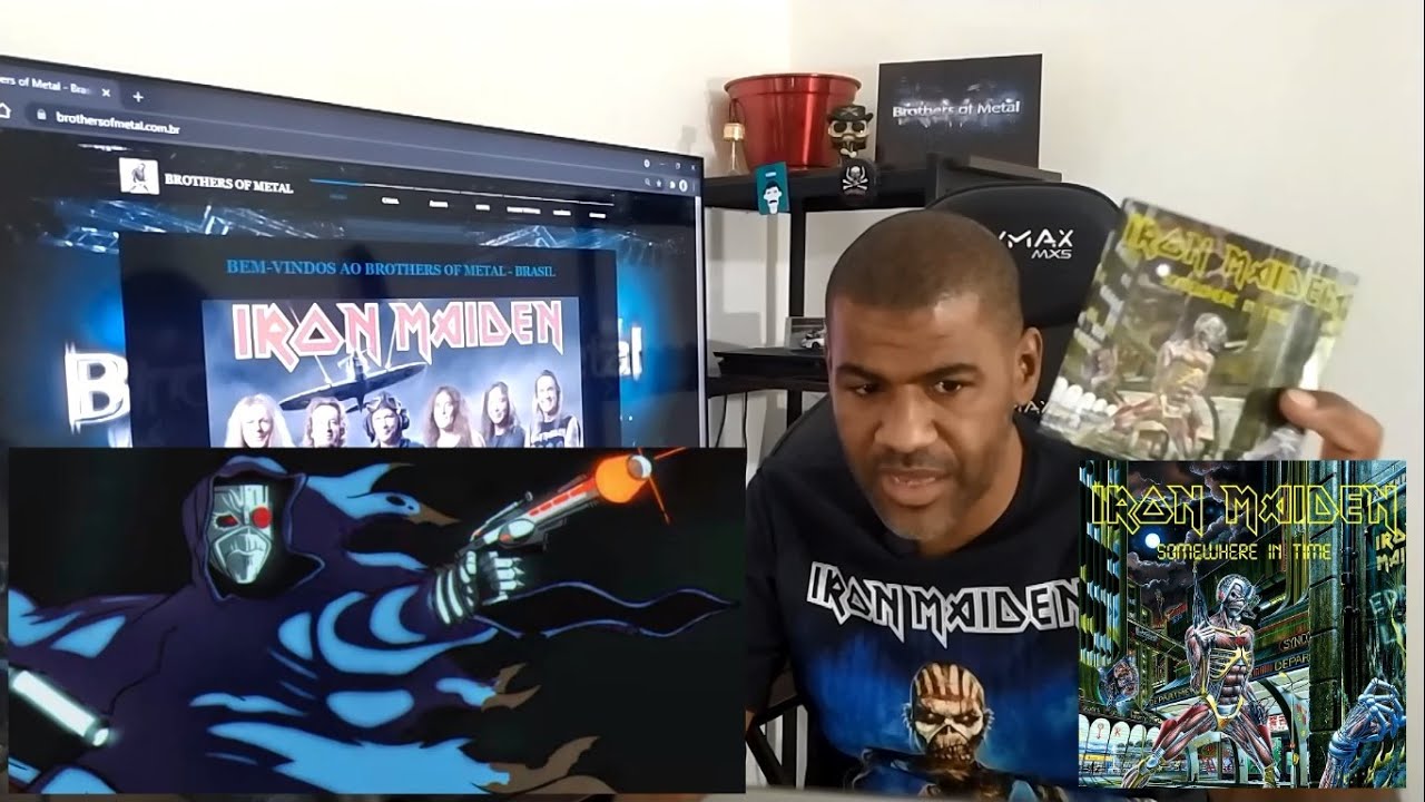 Iron Maiden The Writing On The Wall e seus ISTERGS Brothers of Metal ...