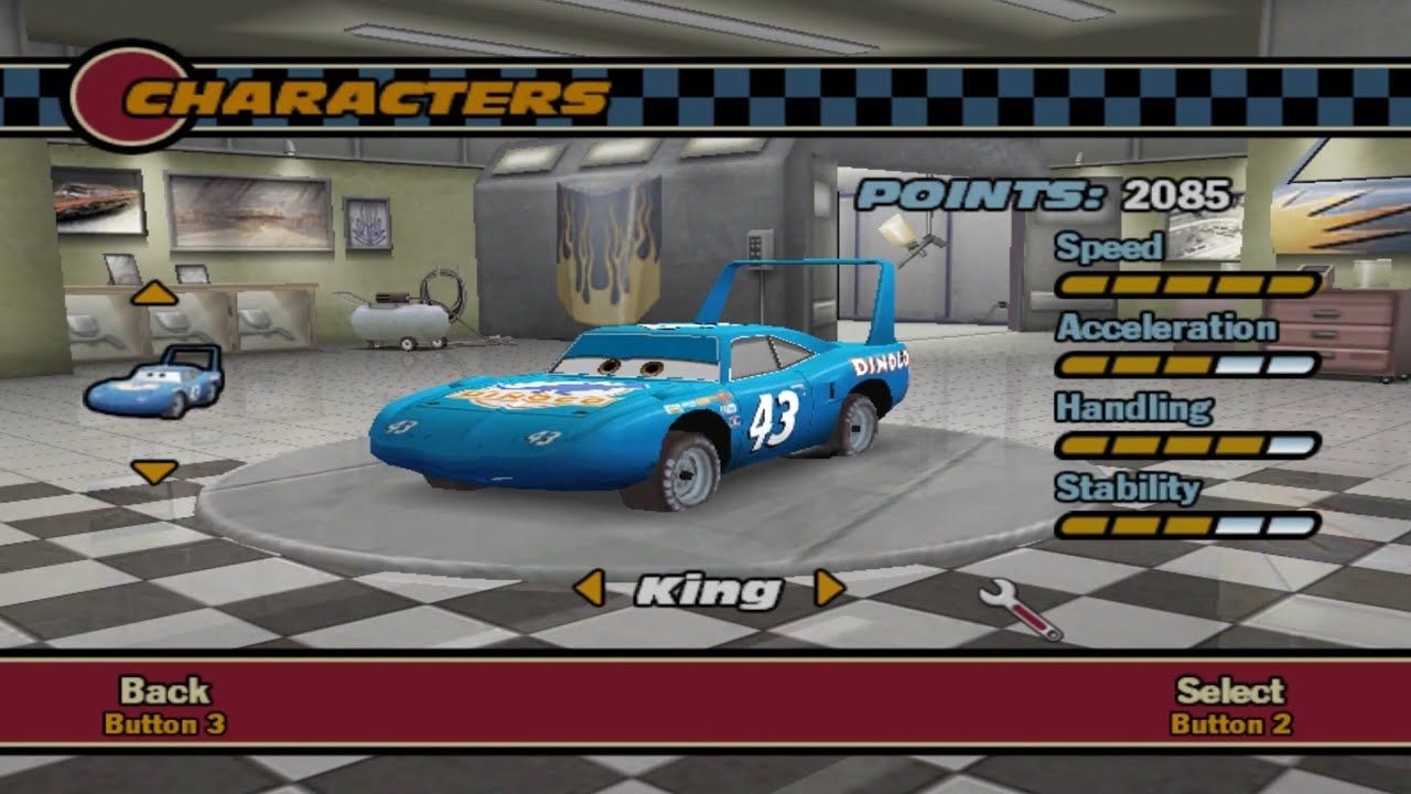 Cars The Video Game: All Characters & Gameplay 2024 (4K 60FPS) - YouTube