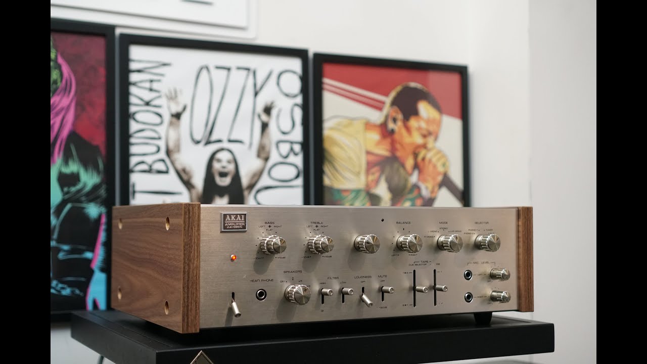 Akai AA-5800 Flagship Vintage Amplifier made in Japan fully restored ...