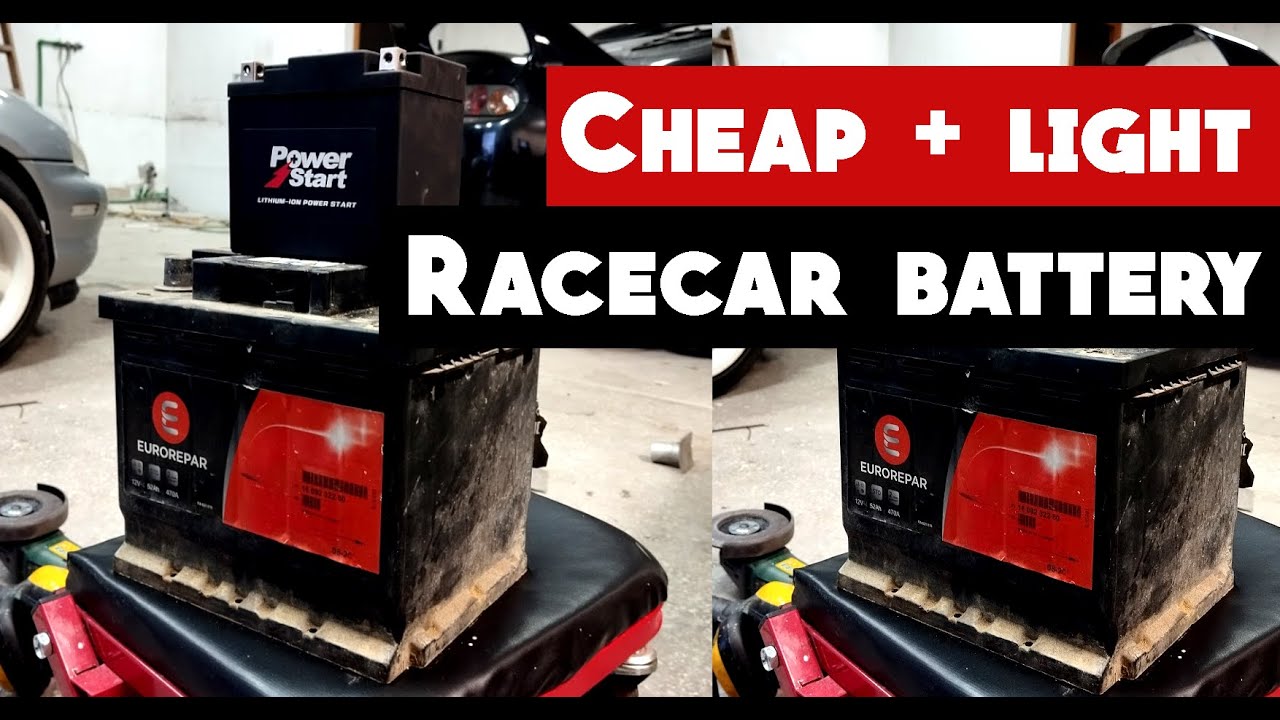 Ultra light weight Racecar Lithium Battery for under 100$? | Will it ...