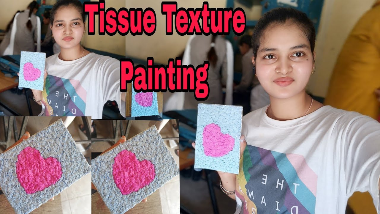 Tissue Canvas painting 🎨| @SimranKadamARTS - YouTube