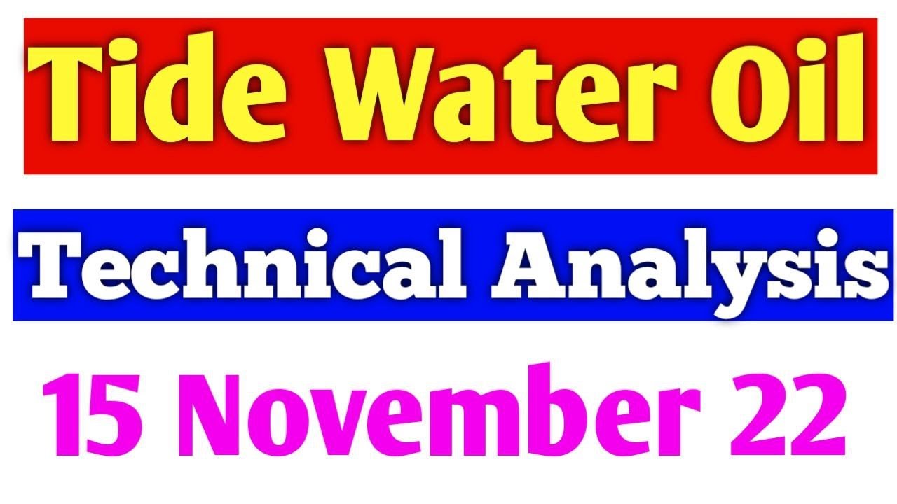 Tide Water Oil ltd share ! Technical Analysis of stock ! 15 November 22 - YouTube